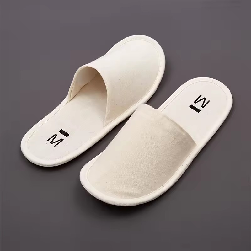 Hotel SPA Healthy Slipper Linen Coir Outsole Disposable Island Beach ...