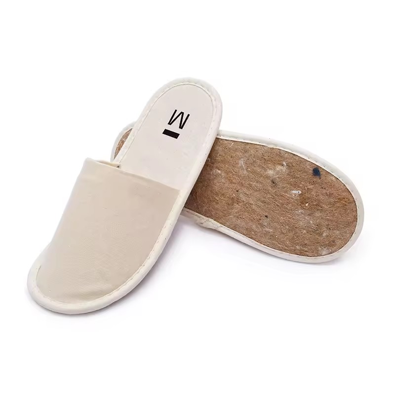 Hotel SPA Healthy Slipper Linen Coir Outsole Disposable Island Beach ...