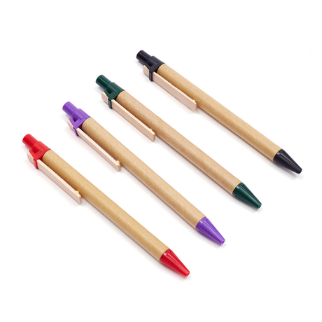 Custom Eco Friendly White Roller Paper Scroll Rolling Ball Pens - Buy ...